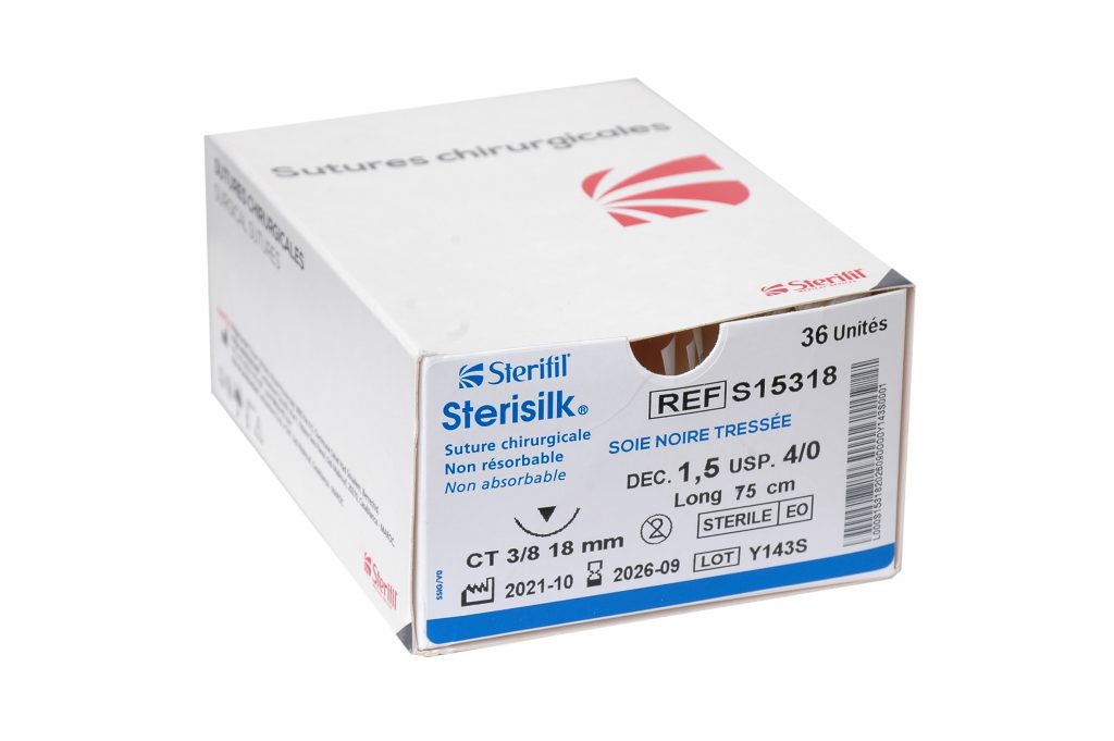STERISILK 4/0 CT 3/8 18MM 75CM – Efimed